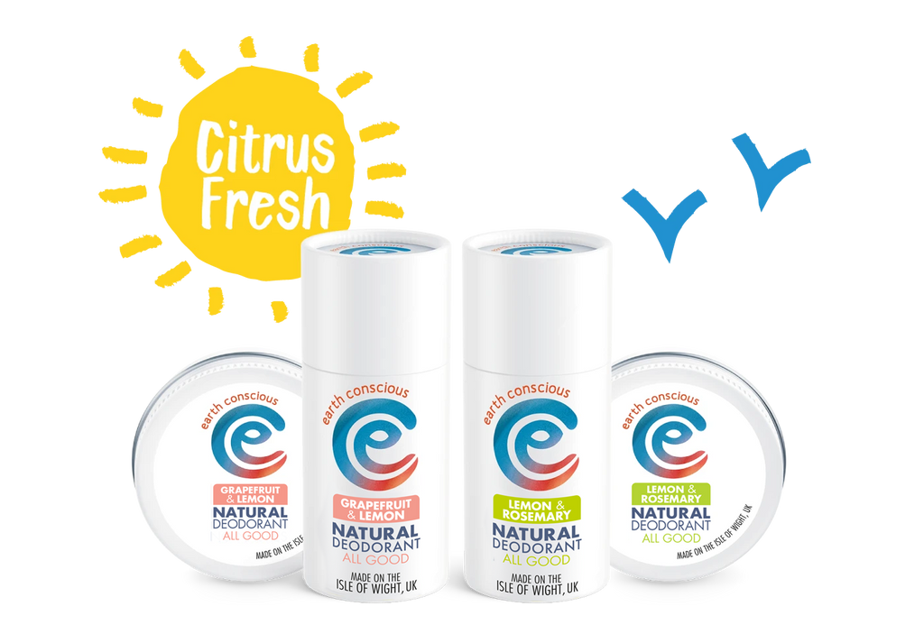 Sustainable Natural Deodorants | Earth Conscious Made in the UK