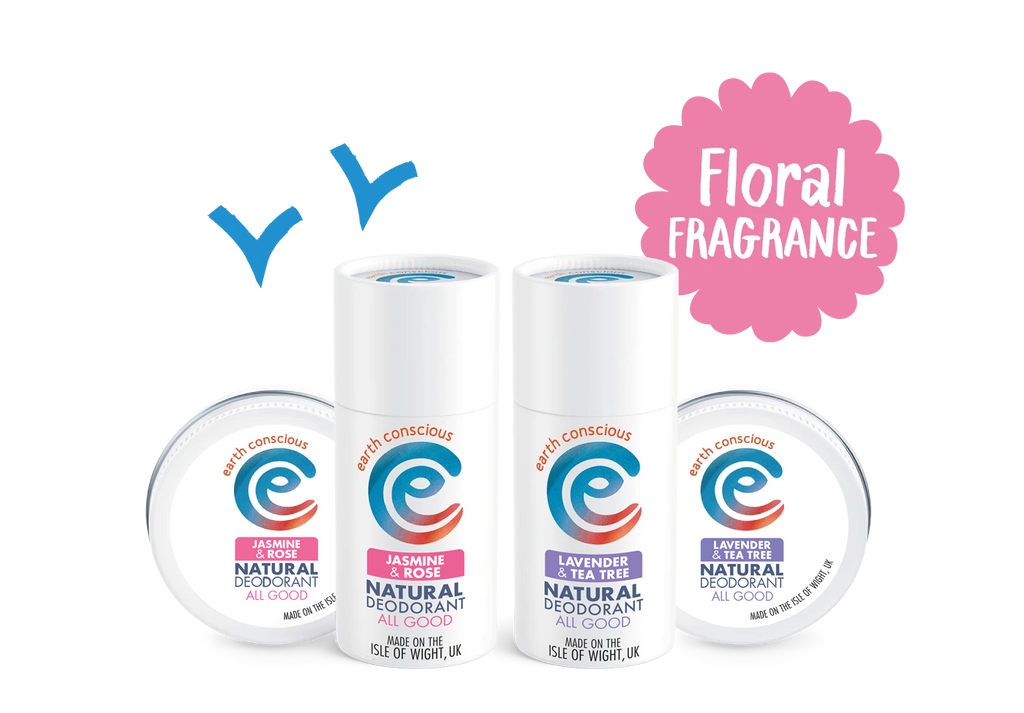 Sustainable Natural Deodorants | Earth Conscious Made in the UK