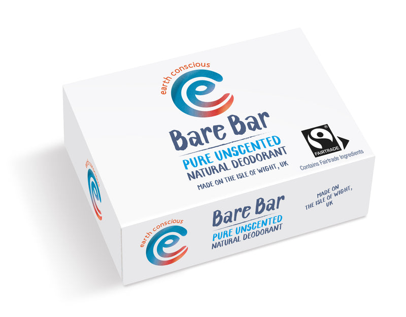 BARE BAR - PURE UNSCENTED NATURAL DEODORANT - 90g – Earth Conscious